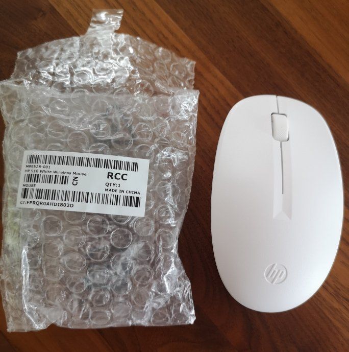 HP 510 White Wireless Keyboard & HP 510 White Wireless Maus (Neu und ...