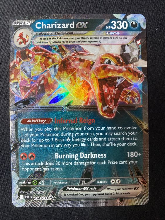 Charizard ex 54 - Glurak ex - Dracaufeu - Paldean Fates - EN | Kaufen ...