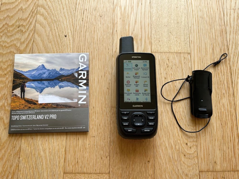 GARMIN GPSMAP 66st + TOPO Switzerland V2 Pro Karten (Gebraucht) in Basel für CHF 240 – mit ...