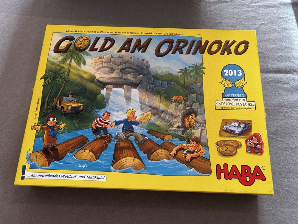 HABA Gold am Orinoko - Familienspiel - Top Zustand! (52) (Gebraucht) in ...