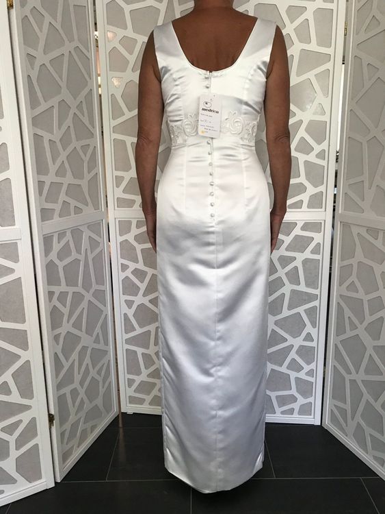 Satinkleid Weiss (Neu) (Neu (gemäss Beschreibung)) in Goldswil für CHF ...