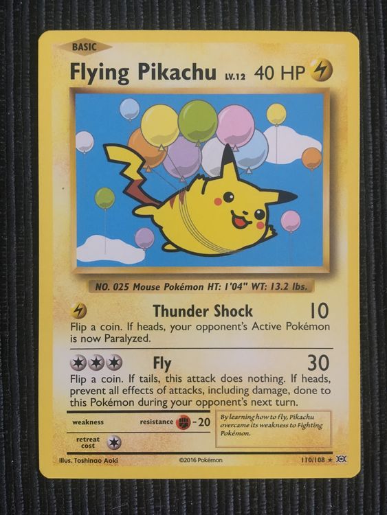 Pokemon Flying Pikachu XY Evolutions | Kaufen auf Ricardo
