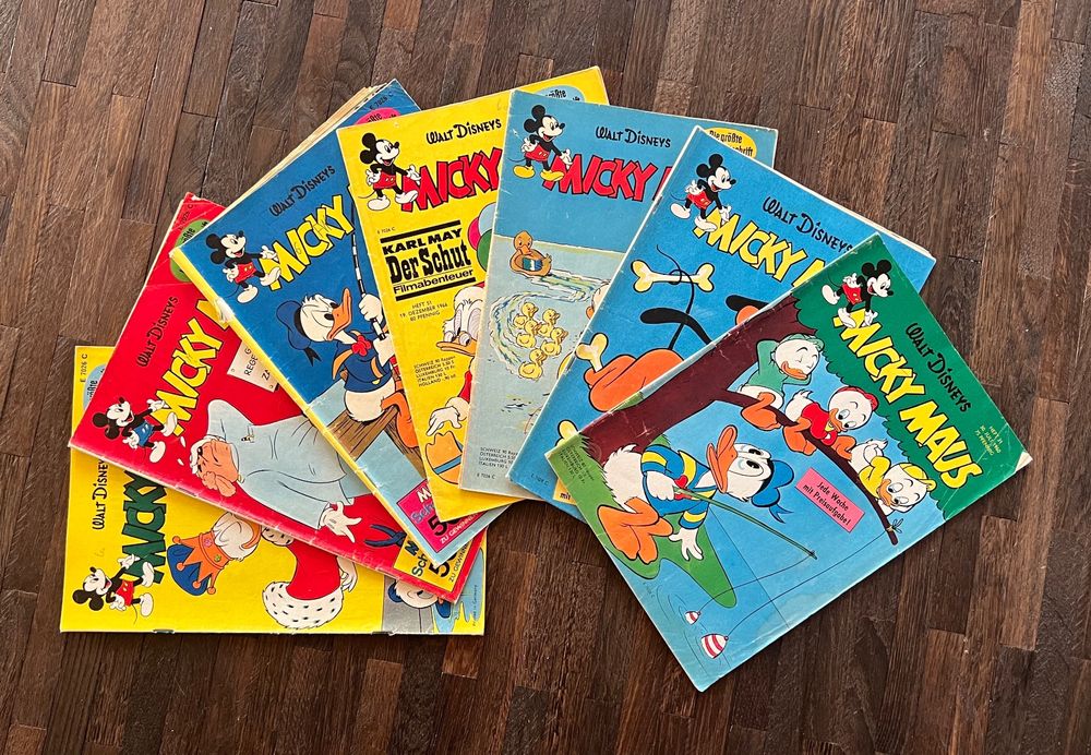 Micky Maus Hefte (60er Jahre) 7 Stk. | Kaufen auf Ricardo