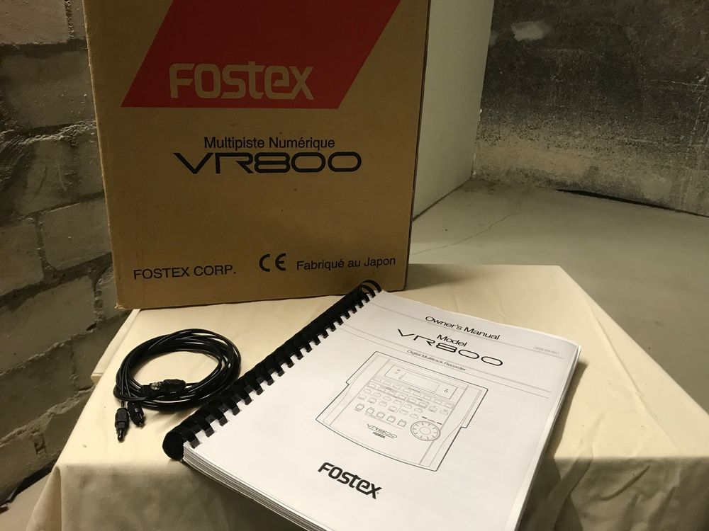 FOSTEX VR-800 8-Kanal standalone Harddisk Recorder | Kaufen auf Ricardo