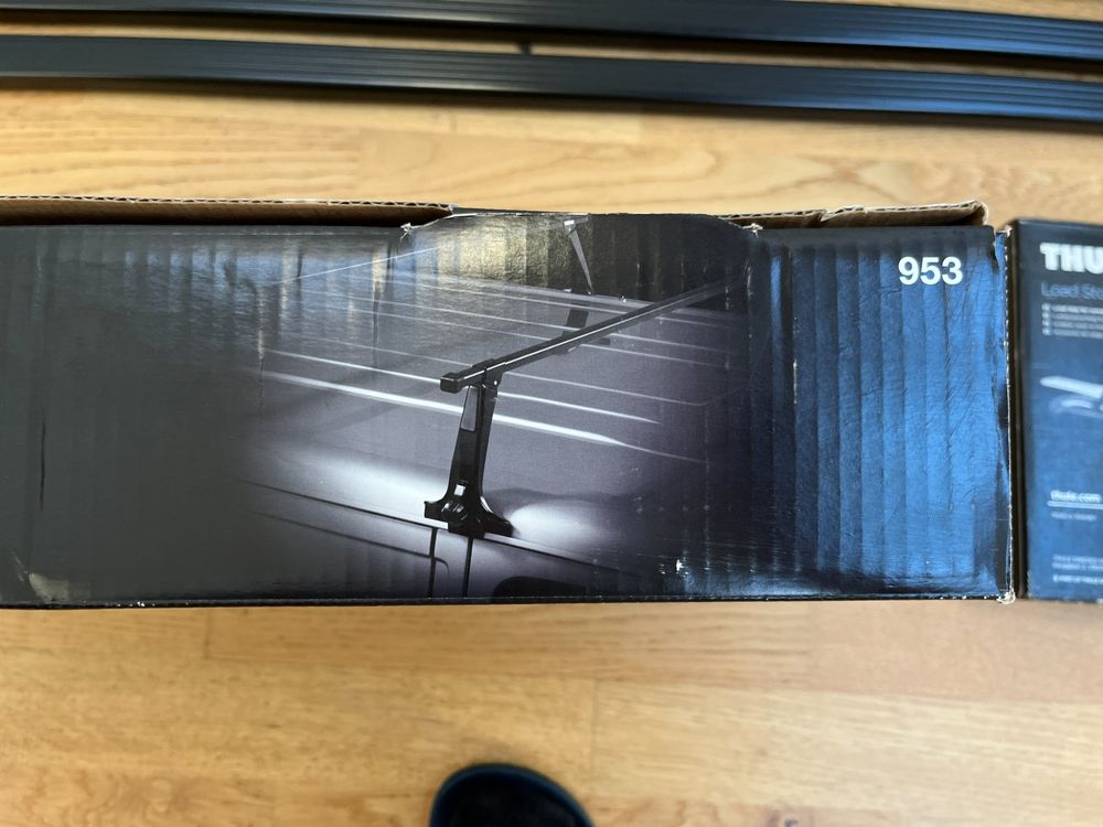 Thule Dachträger - Load bar 763 / Roof rack 953 + 503 (Gebraucht) in ...