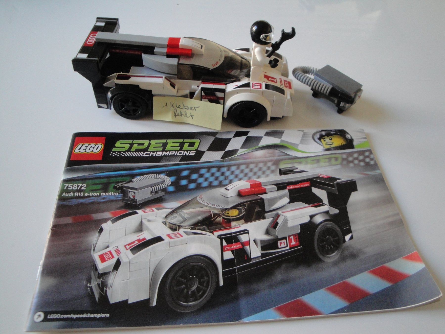 Lego Speed 75872 Audi R18 e-tron quattro (Gebraucht) in Oberentfelden ...