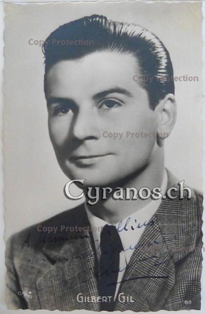 Gilbert Gil (1913-1988) Schauspieler - Autogramm (Gebraucht) in ...