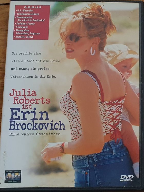 Erin Brockovich 2000 DVD Julia Roberts (Gebraucht) in Meinisberg für ...
