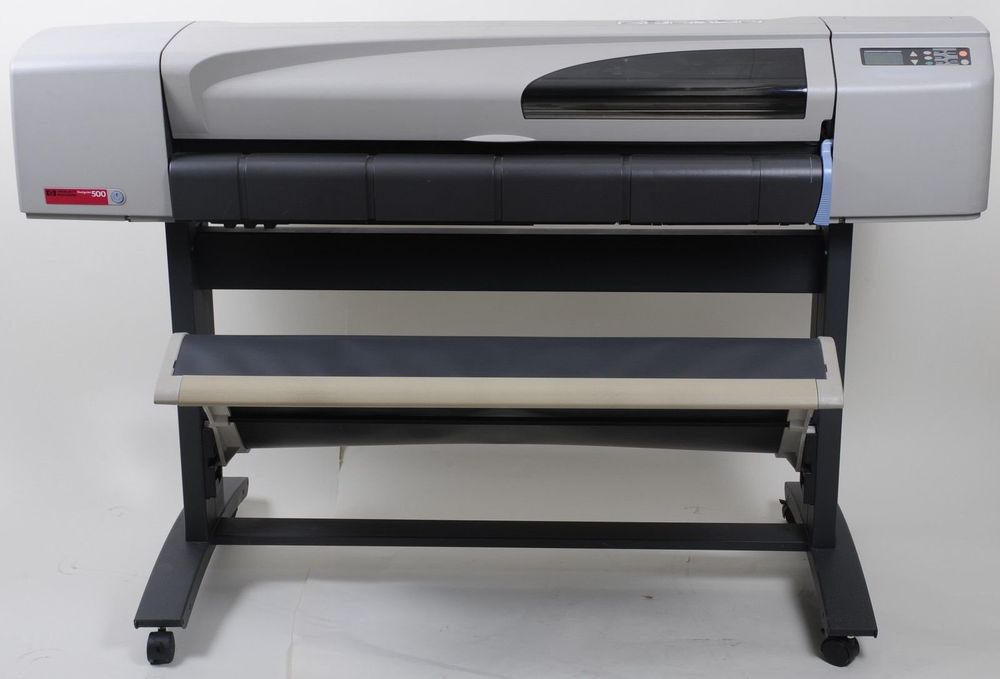 HP Designjet 500 A0+ - C7770B (mit 14 Stk. HP Patronen) (Gebraucht) in ...