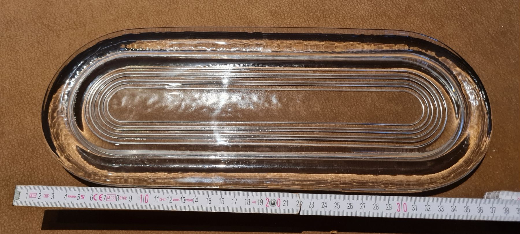 Glasi Hergiswil Anelli grosse plus kleinere Keksplatten. (Neu (gemäss ...