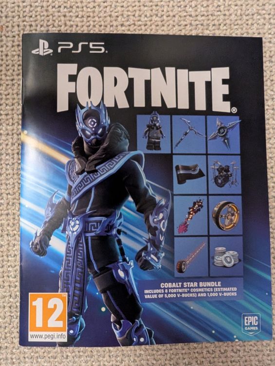 Fortnite Colbat Star Bundle PS5 (Neu (gemäss Beschreibung)) in St ...
