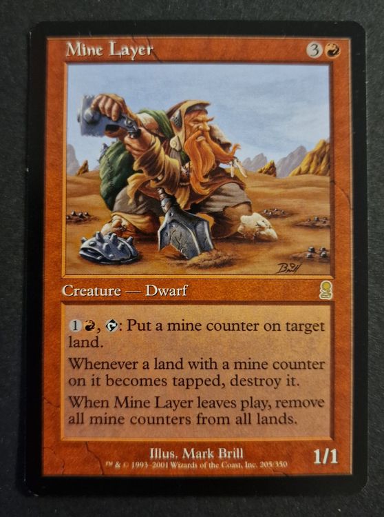 Mine Layer, Magic the Gathering (Gebraucht) in Hochdorf für CHF 2.5 ...