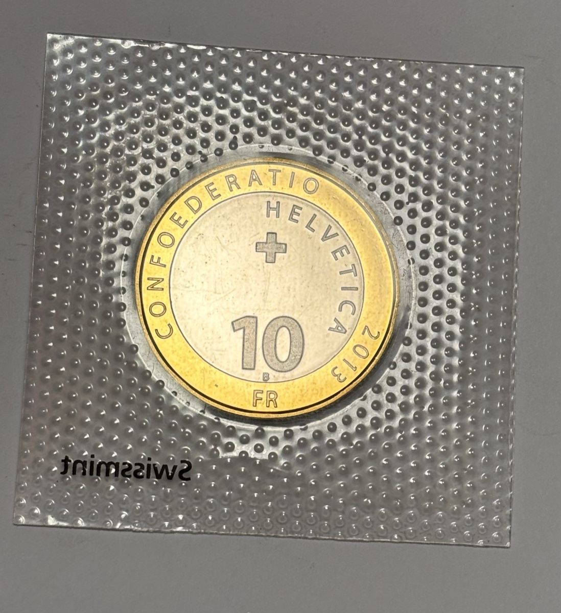 Pièce commémorative suisse 10 FR Silvesterchläuse 2013 (Neuf avec ...