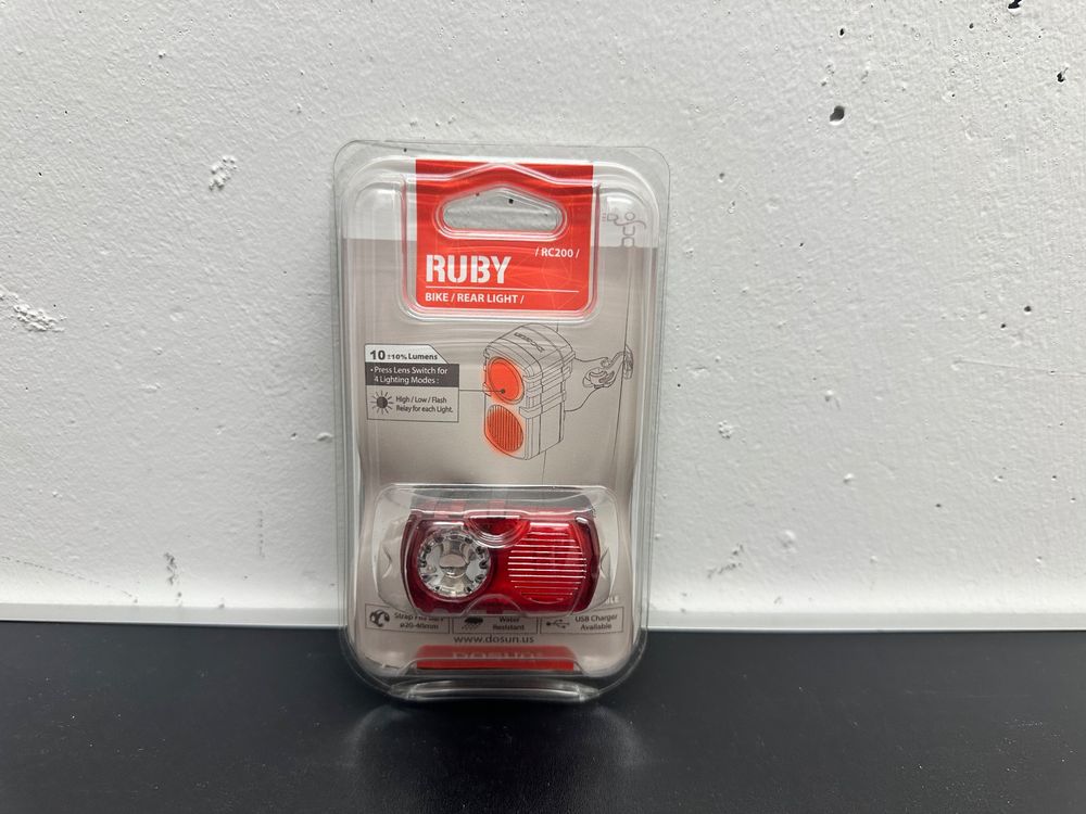 Neu Ruby RC200 LED Rücklicht aufladbar (1x) | Kaufen auf Ricardo