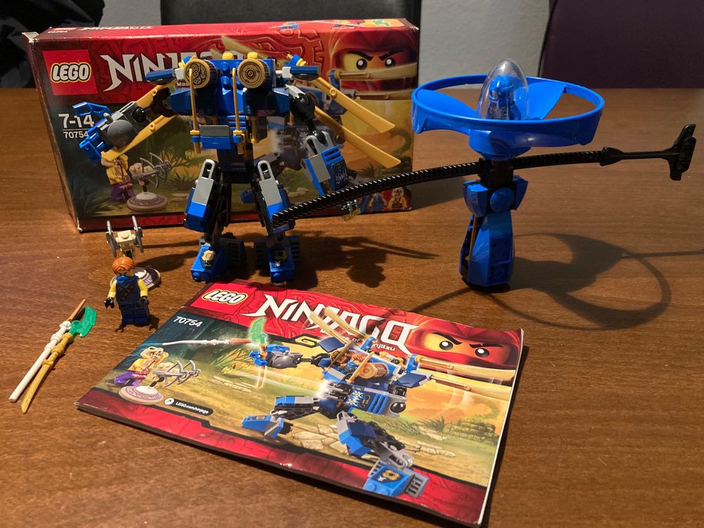Lego Ninjago Figuren Jay njo137 njo407 Spinjitzu 70754 70635 (Gebraucht ...