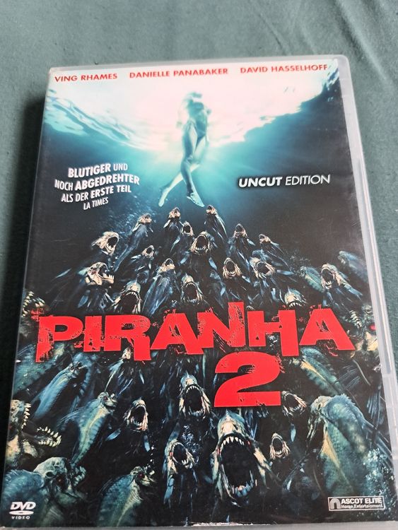 Piranha 2 DVD - Uncut Edition - Horrorfilm Klassiker (Gebraucht) in ...