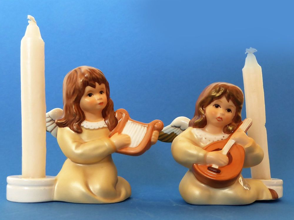 2 Kerzenhalter Engel von Goebel (Gebraucht) in Oftringen für CHF 22 – mit Lieferung auf Ricardo ...
