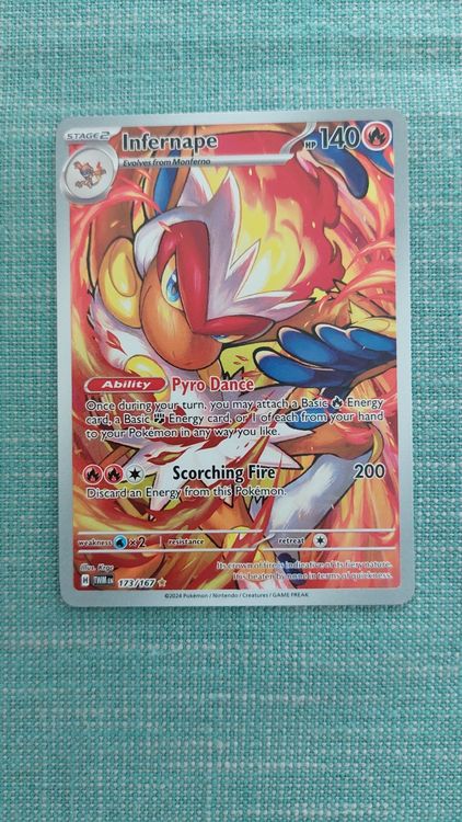 Infernape illustration rare Twilight Masquerade (Neu (gemäss Beschreibung)) in Bellinzona für ...