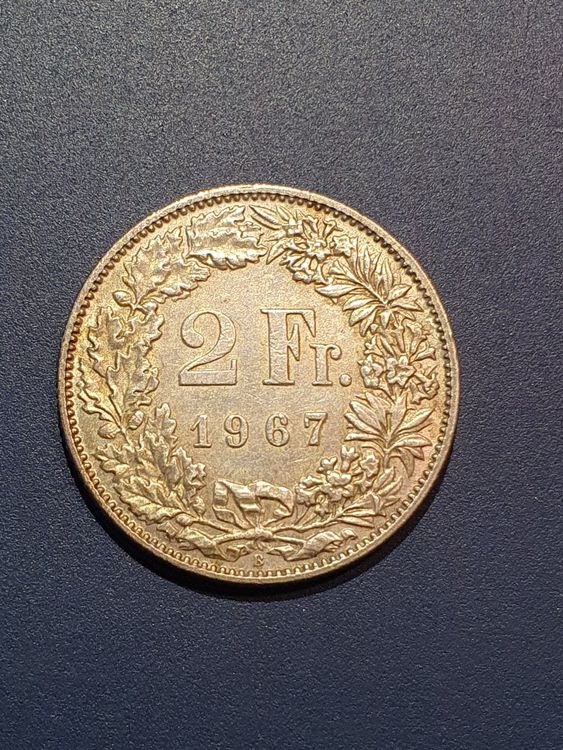 2 Franken 1967 | Kaufen auf Ricardo