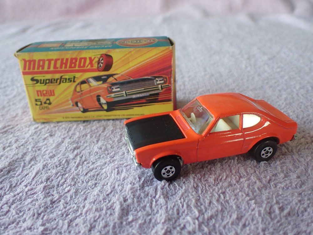 alter Ford Capri von MATCHBOX Superfast im Originalkarton | Kaufen auf Ricardo