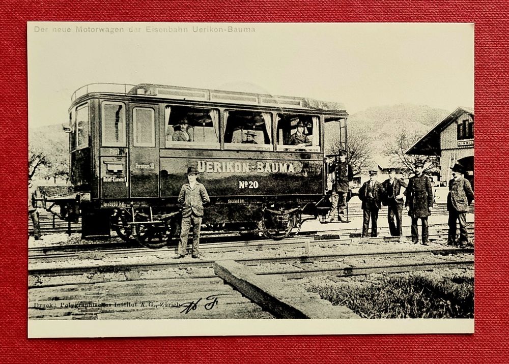 Hinwil - Uerikon-Bauma-Bahn - UeBB No 20 (Gebraucht) in Rothrist für ...