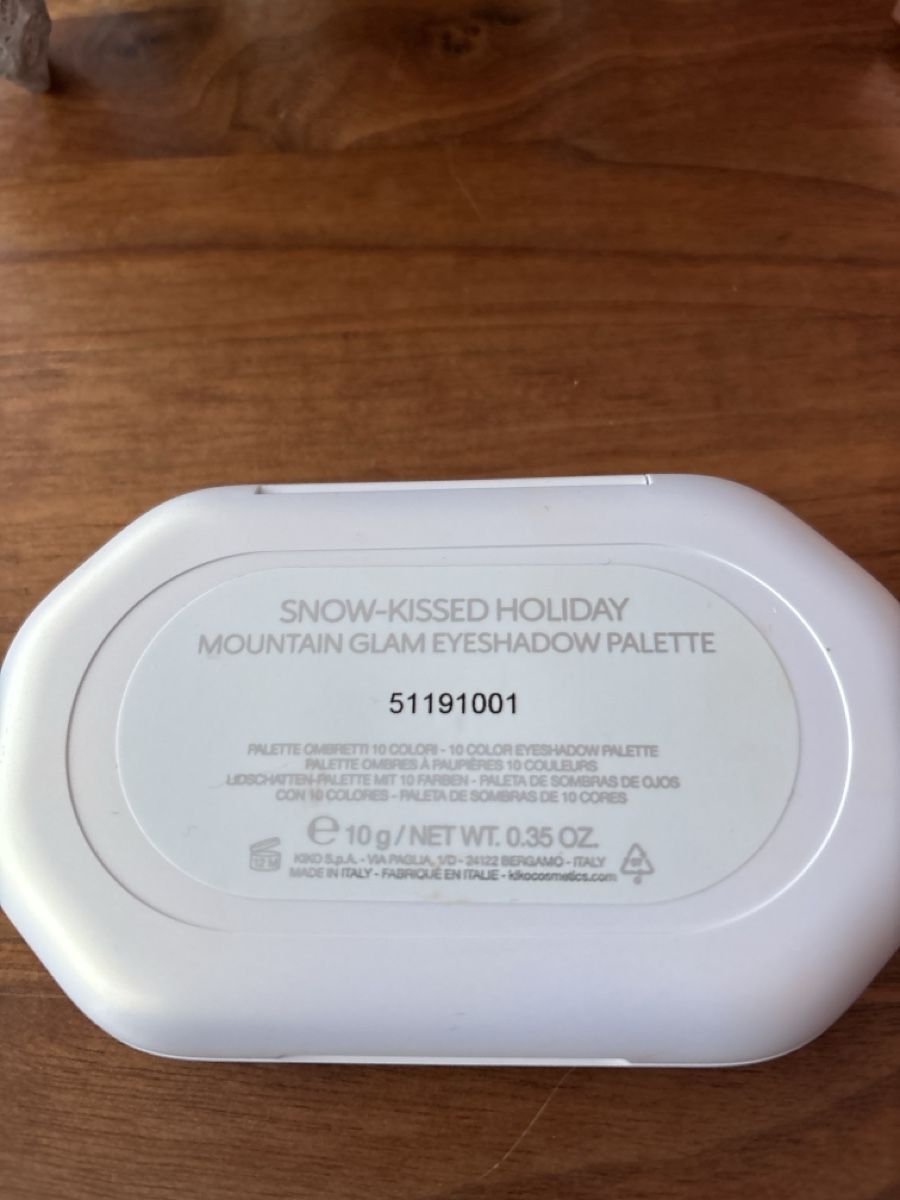 KIKO Milano Eyeshadow Palette - Snow-Kissed Holiday! (Gebraucht) in ...
