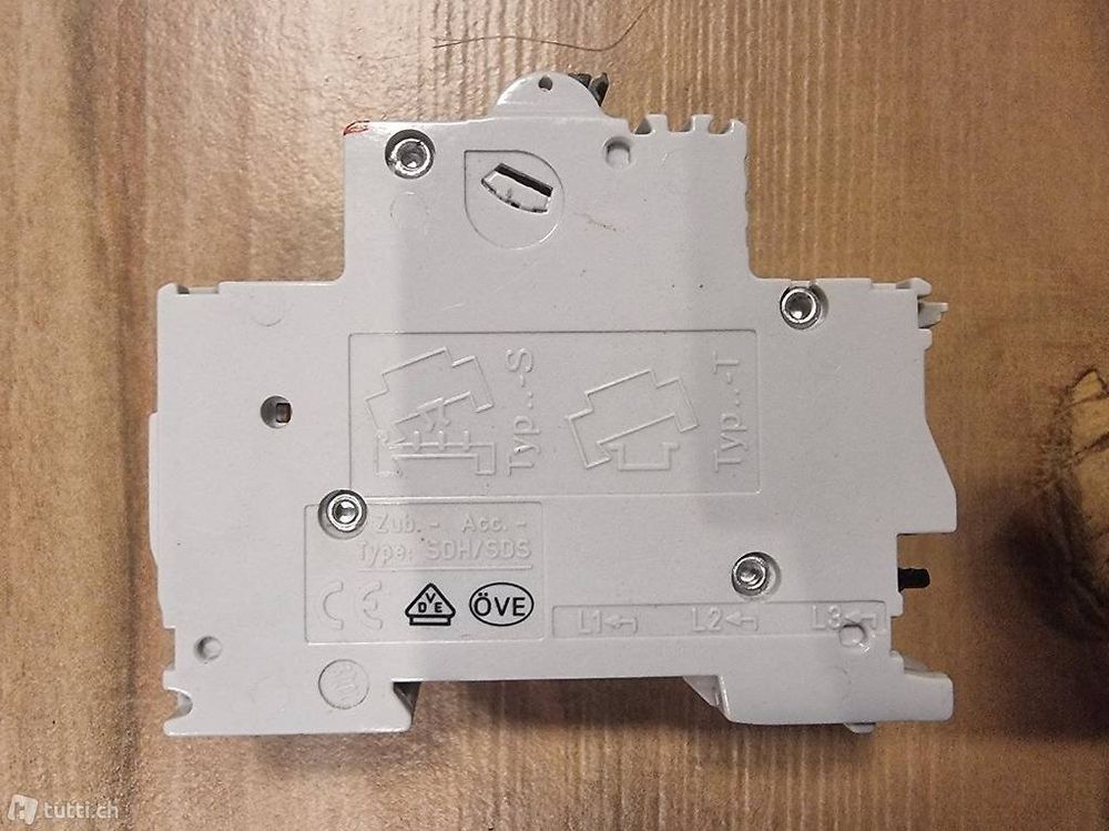 Sicherungsautomat ABB SMISSLINE LP1 C16 1Pol + N (Gebraucht) in Lotzwil für CHF 9.5 – nur ...