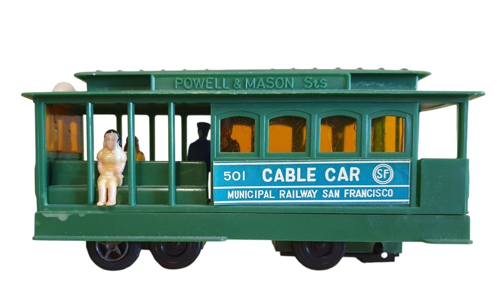 4 ältere Spielzeug Strassenbahnen (Gebraucht) in Flawil für CHF 25 ...