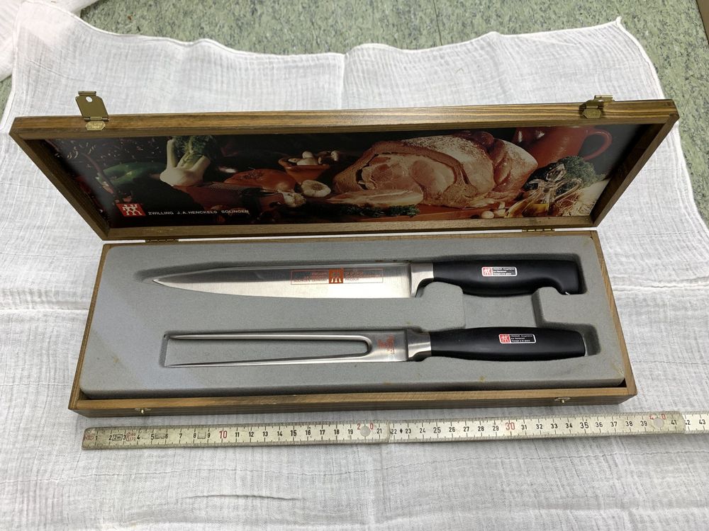 Tranchierset ZWILLING Vier Sterne 2-teilig unbenutzt (Gebraucht) in ...