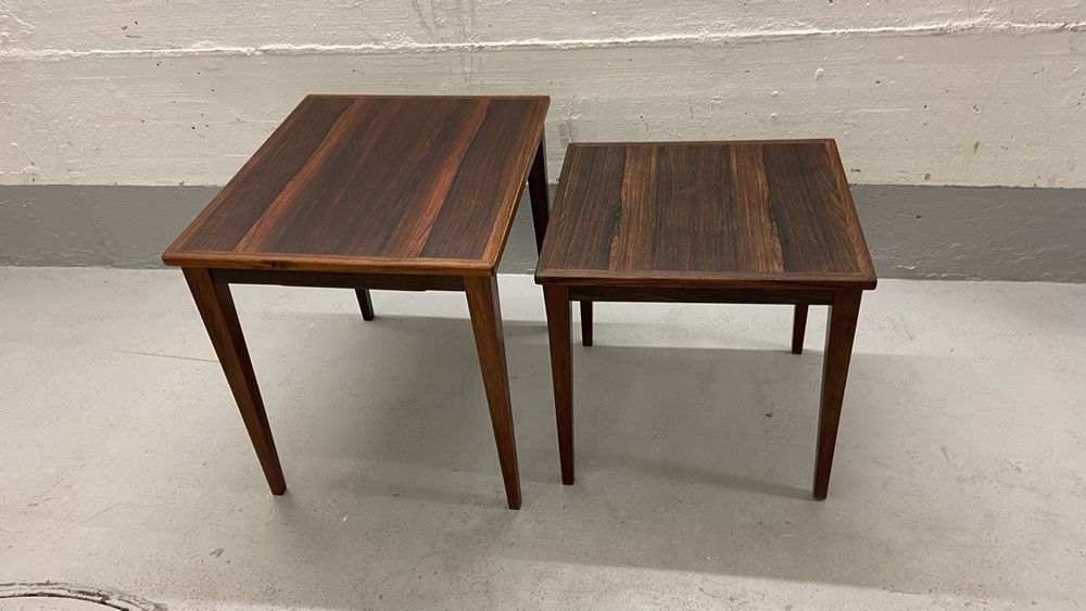 Modulares Mid-Century 2er Tischset von KFF Dänemark (Gebraucht) in ...