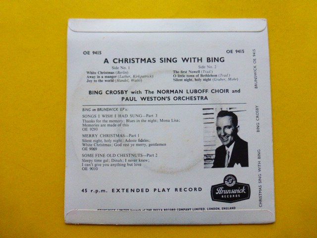 Bing Crosby – A Christmas Sing With Bing (Gebraucht) in Zürich für CHF ...