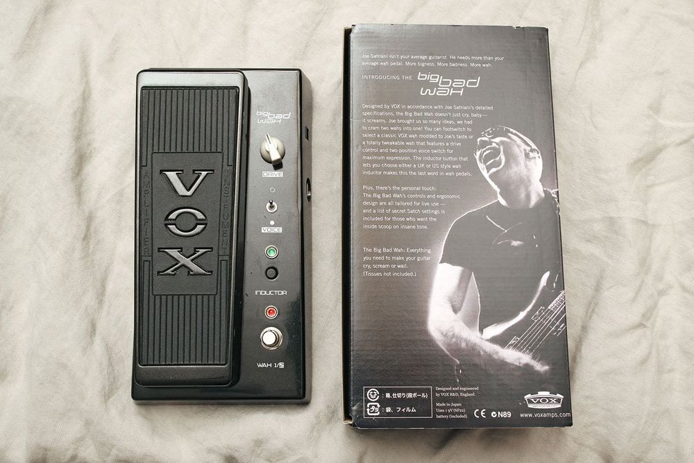 Vox Big Bad Wah Joe Satriani, Wah-Pedal, Gitarren-Effekt (Neu (gemäss ...