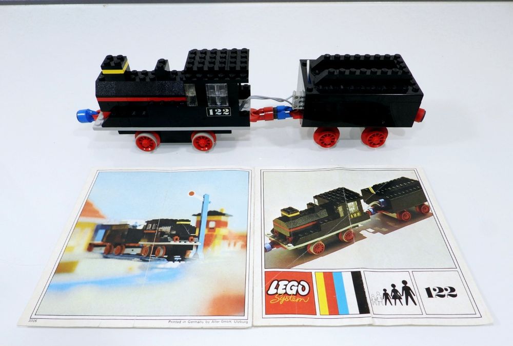 LEGO EISENBAHN 122 LOKOMOTIVE MIT TENDER (Gebraucht) in Turbenthal für ...