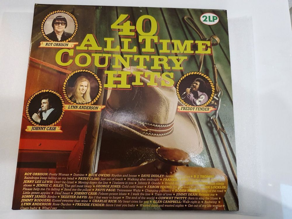 40 All Time Country Hits / 2 LP | Kaufen auf Ricardo
