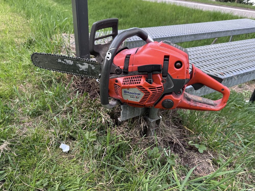 Defekte Husqvarna Motorsage