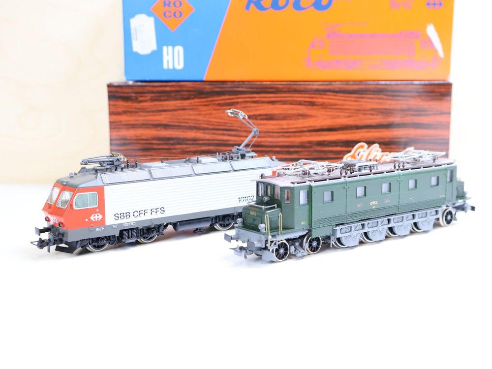 Liliput/ROCO SBB Ae 4/7 + Re 4/4 E-Lok - H0 Doppelpack (Gebraucht) in Winterthur für CHF 79 ...
