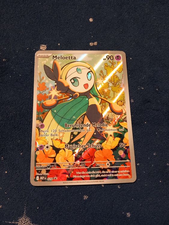 Meloetta Illustration Rare (DE) MEP Black Star Promos MEP026 (Neu ...
