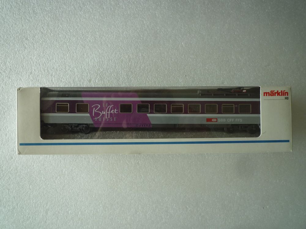 Märklin 4125 SBB Speisewagen LE BUFFET SUISSE - restaurant | Kaufen auf Ricardo