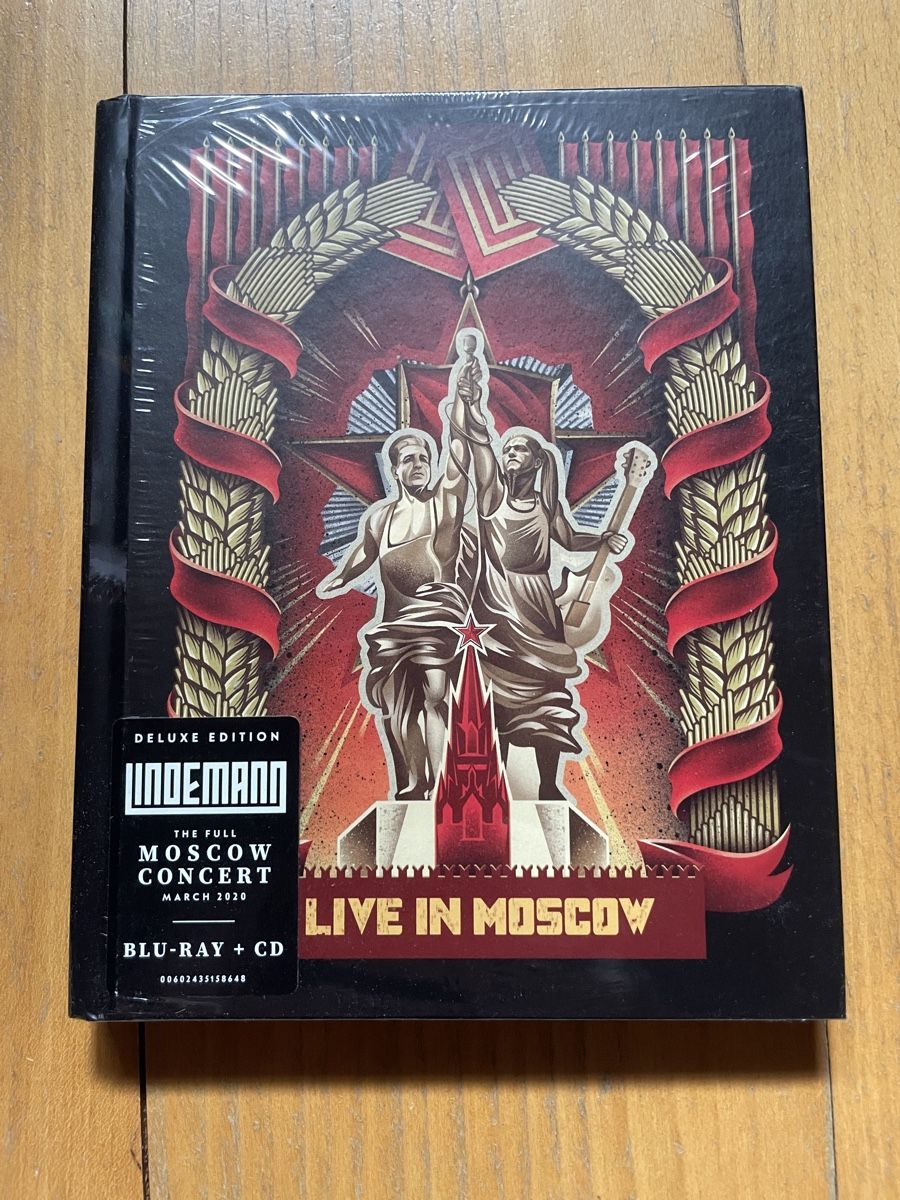 Lindemann - Live in Moscow (Deluxe Edition) Blu-Ray+CD (Neu und originalverpackt) in Rüthi ...