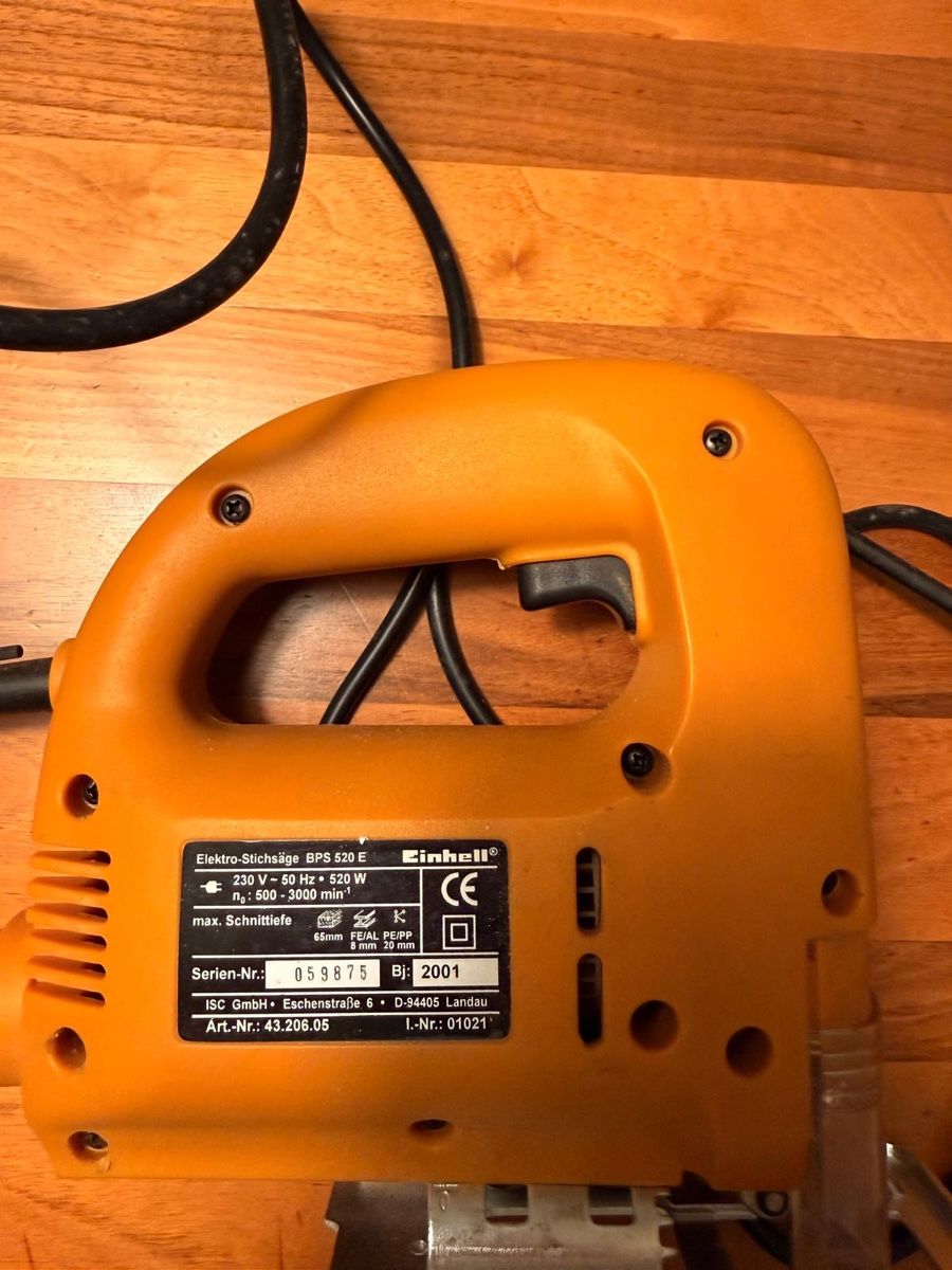 Einhell Stichsäge BPS 520 E - Ideal für Ihr Projekt! (Gebraucht) in ...