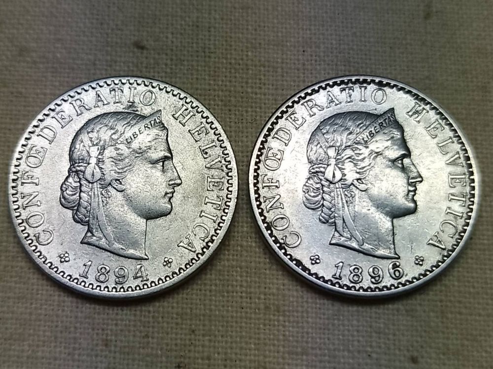 20 Rappen - 1894 - 1896 | Kaufen auf Ricardo