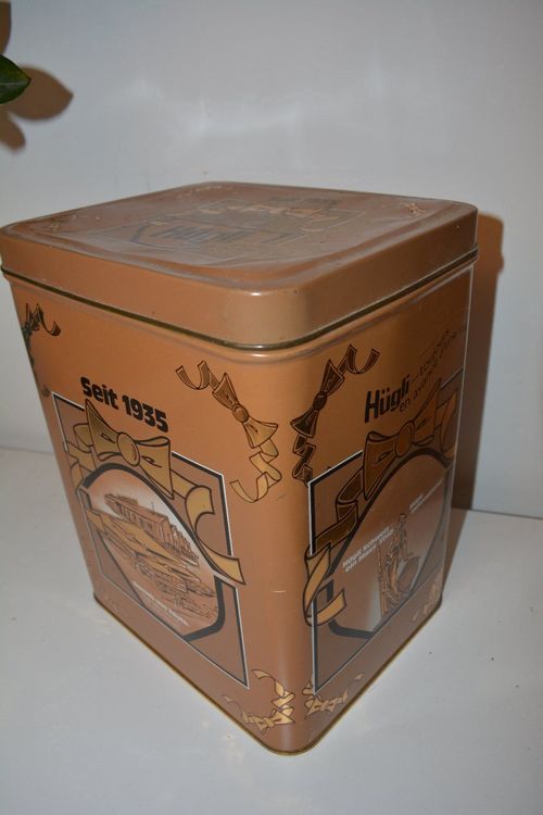 Hügli Blechdose seit 1935 antiquität dose metall | Kaufen auf Ricardo