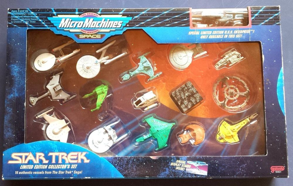 STAR TREK MICRO MACHINES SPACE - 1993 (Neuf avec emballage d'origine) à ...