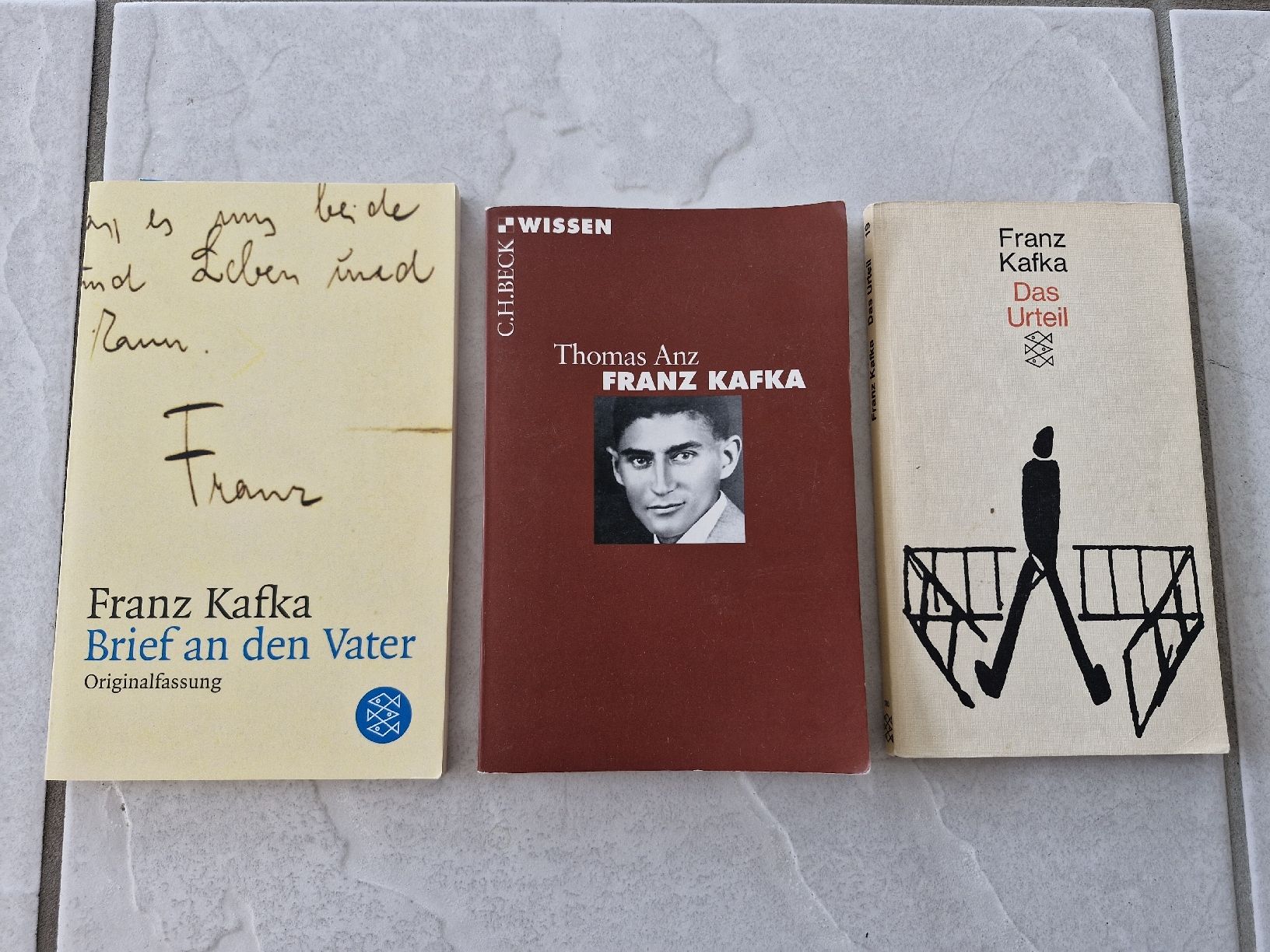 Franz Kafka: Drei Klassiker im Set - Brief, Urteil,Anz📚🖋️ (Gebraucht ...