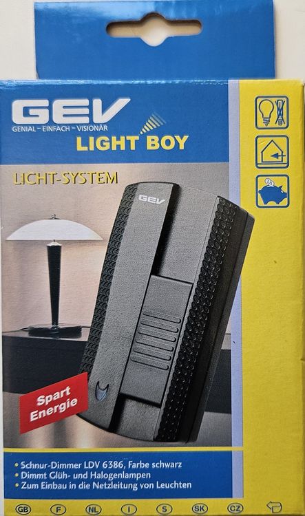 GEV Light Boy Licht-System Kabeldimmer 30 bis 500 Watt (Neu und ...