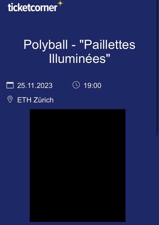 Ticket für Polyball 2023 (mit Legi) | Kaufen auf Ricardo