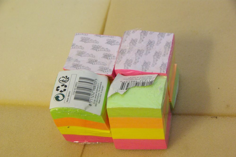 4x post-it Kleber von Sticky mini's (Neu und originalverpackt) in ...