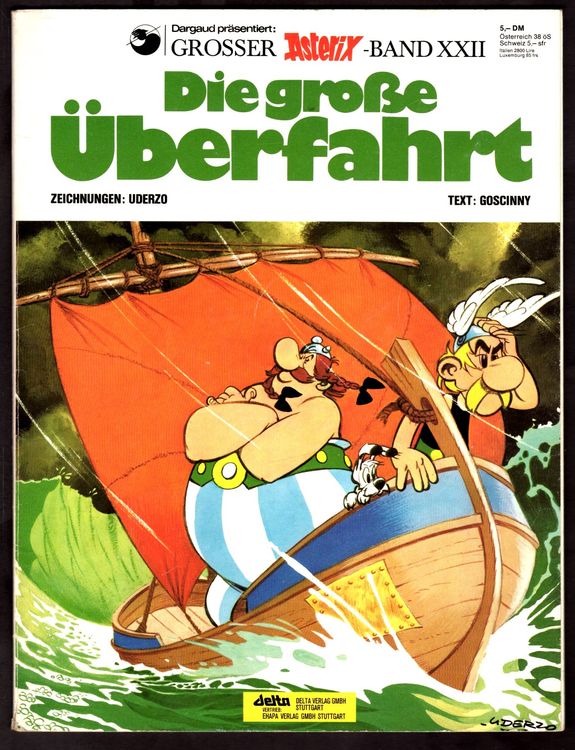 Grosser Asterix-Band XXII, Asterix Die grosse Überfahrt | Kaufen auf Ricardo