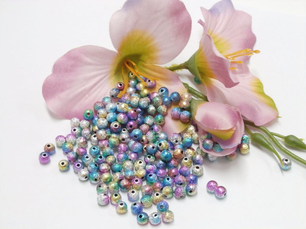 200 Acryl Perlen Sternenstaub (1916) (Neu und originalverpackt) in Blatten-Naters für CHF 3 ...