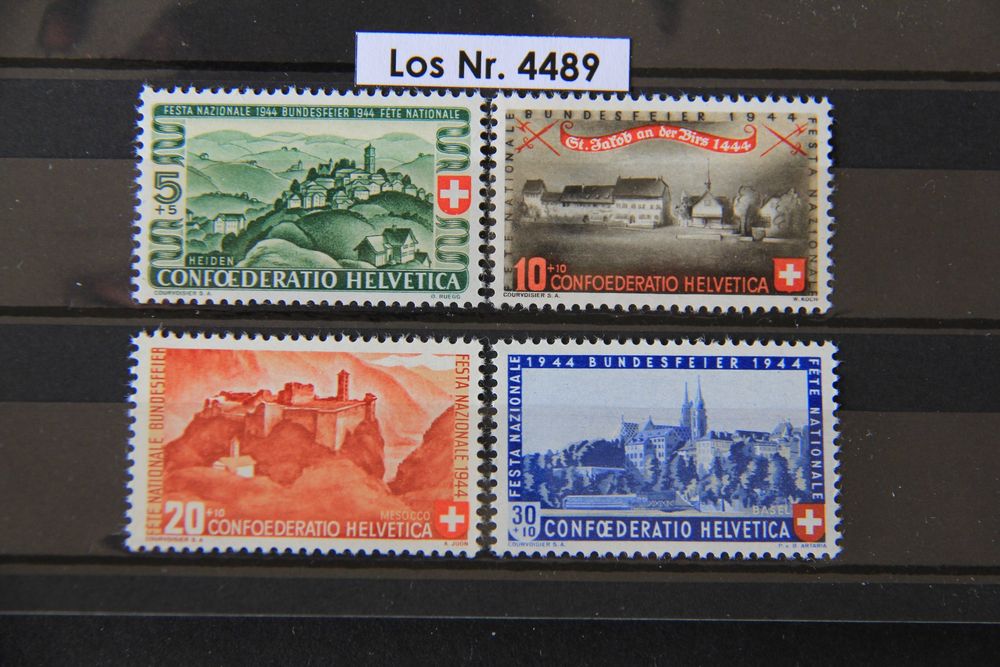 PP 1944 Serie Postfrisch ** Los 4489 (Gebraucht) in Volken für CHF 1.8 ...